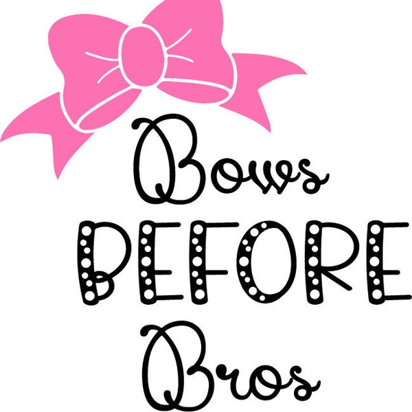 Bows Before Bros - Etsy