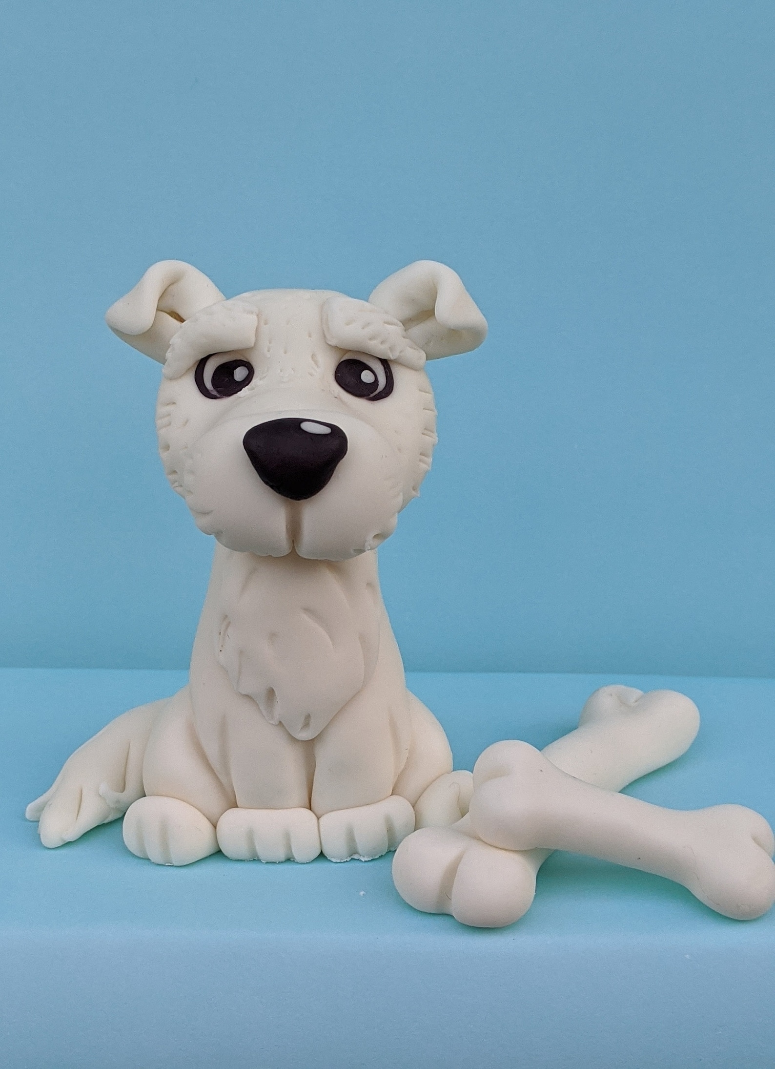 Fondant Dog Cake Topper | Etsy