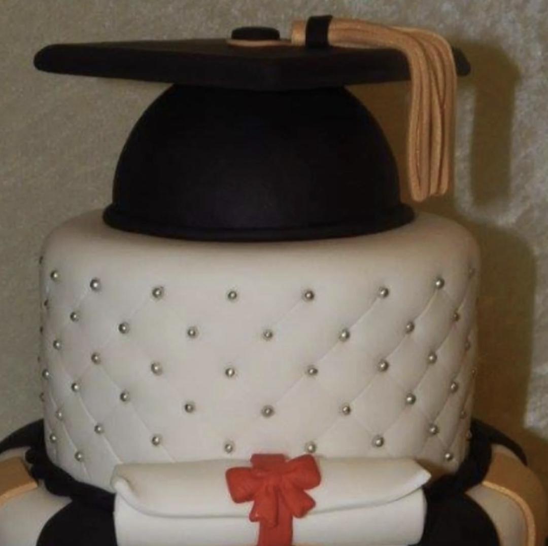 Graduation Cap and Diploma Fondant Cake Toppers - Etsy