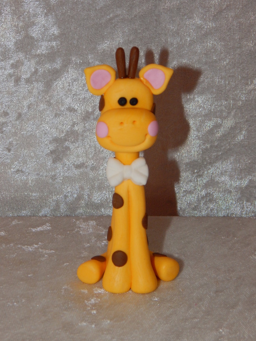 Giraffe Fondant Cake Topper for Jungle or Circus Party - Etsy