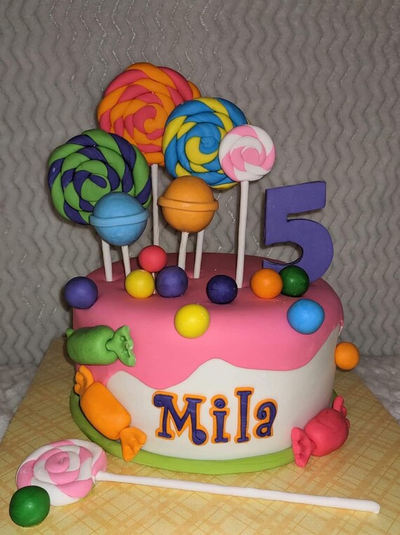 Fondant Candy Cakes