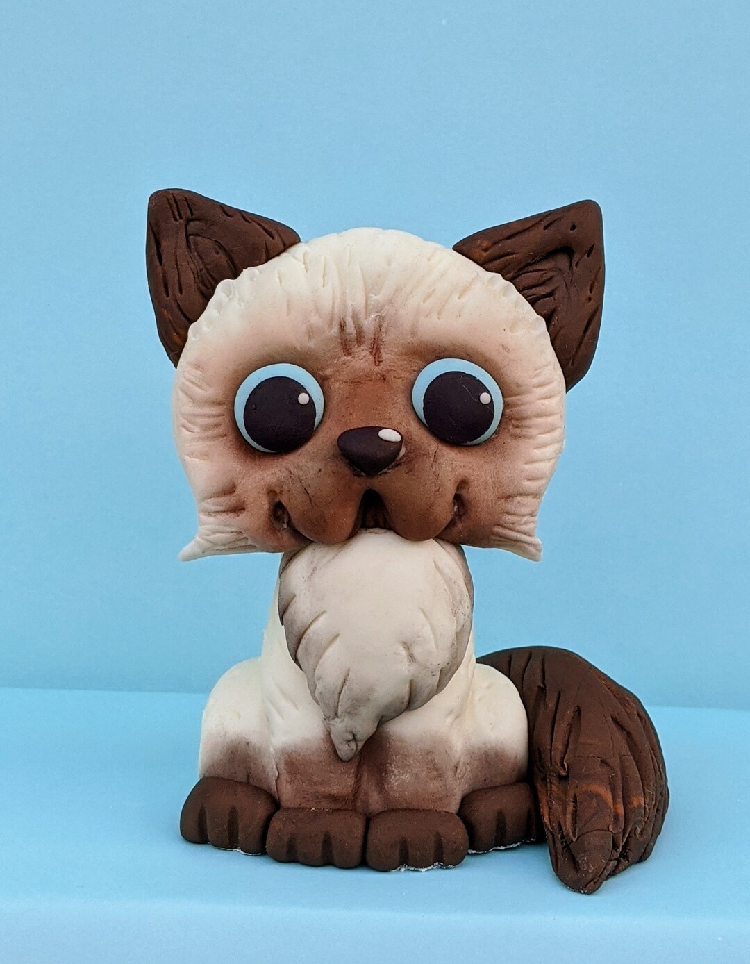 Fondant Kitty Cat Cake Topper - Etsy