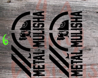 Metal mulisha decal | Etsy