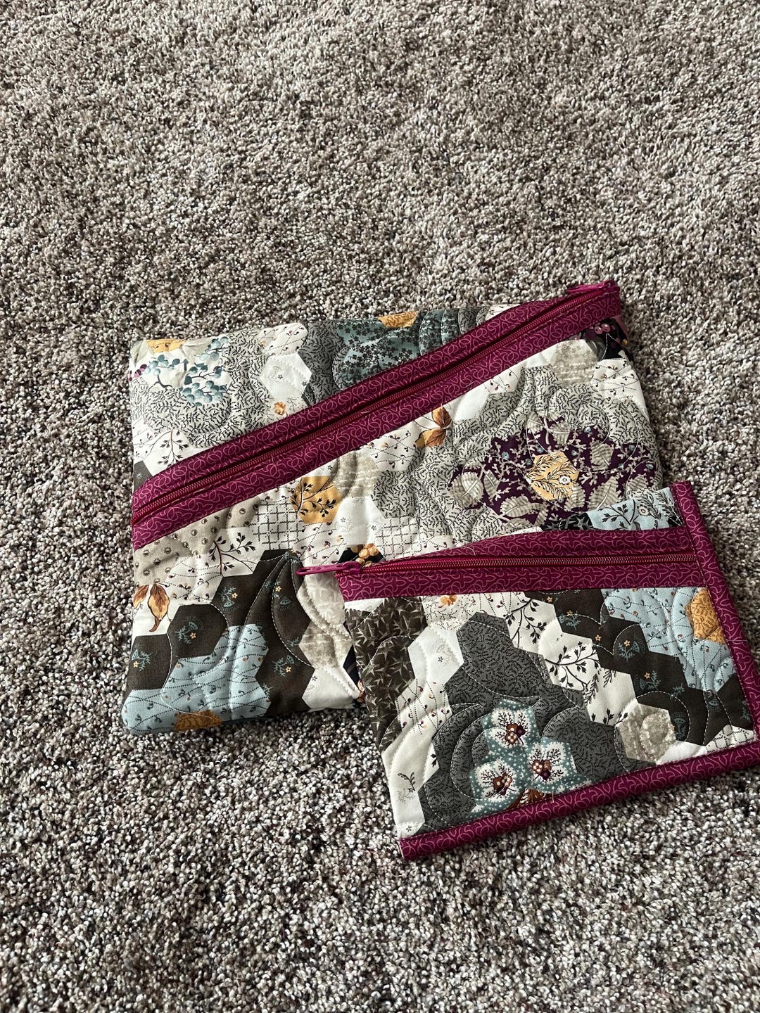 Quilted Project Bag - Etsy