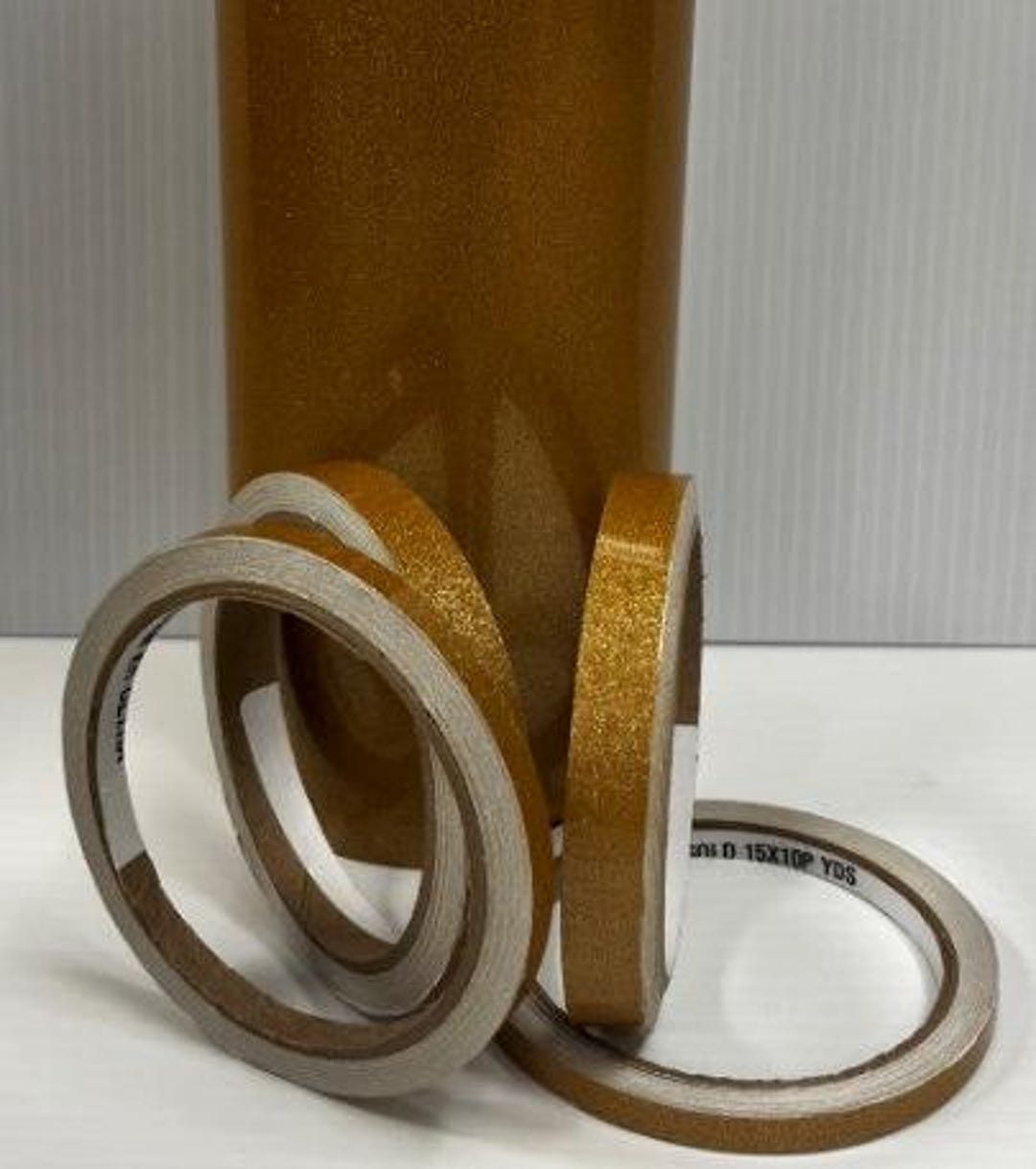 30 FOOT ROLL Ultra Metallic Gold Vinyl Striping, Pin Striping, Accent ...
