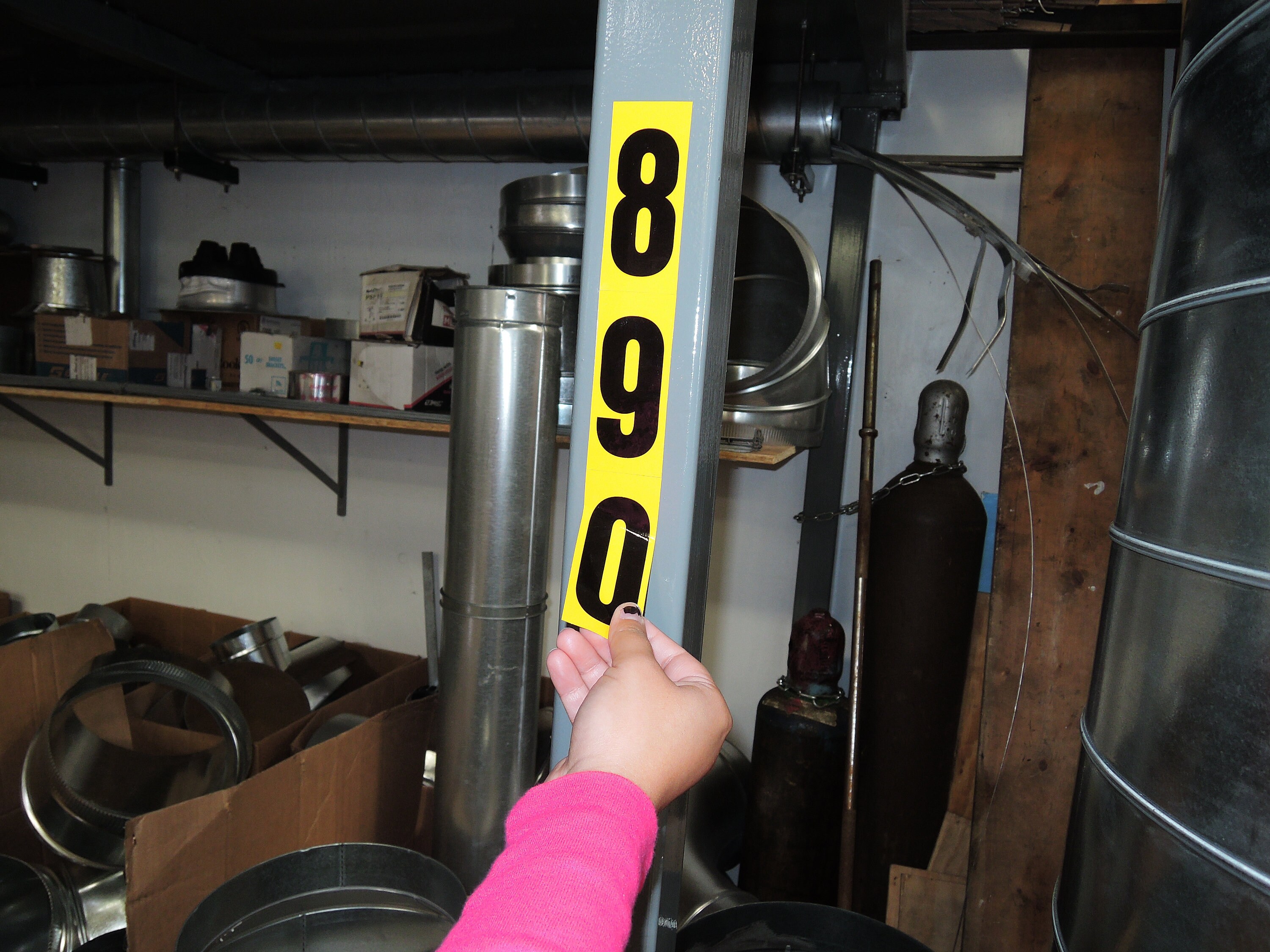 Peel and Stick Letters 1 Inch NUMBERS ONLY COMBO White on Black ...