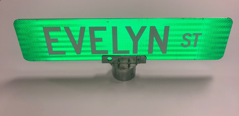 Custom Reflective Street Signs! 2 Sizes - Etsy