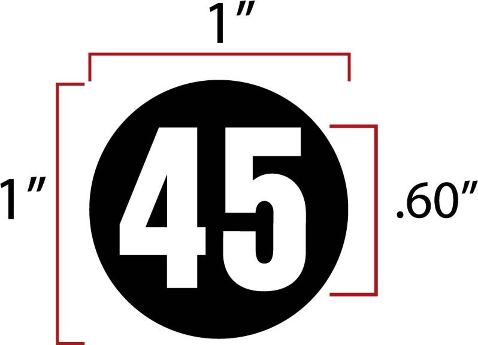 Peel and Stick Letters 1 Inch CONSECUTIVE NUMBERS 1-100 Black - Etsy