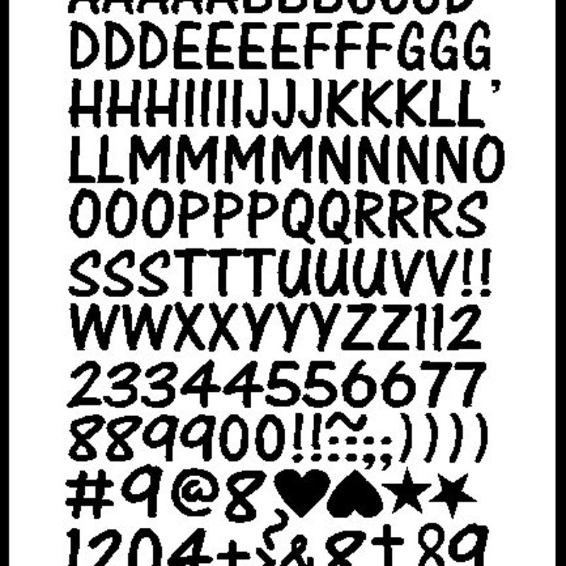 Vinyl Letters - Etsy