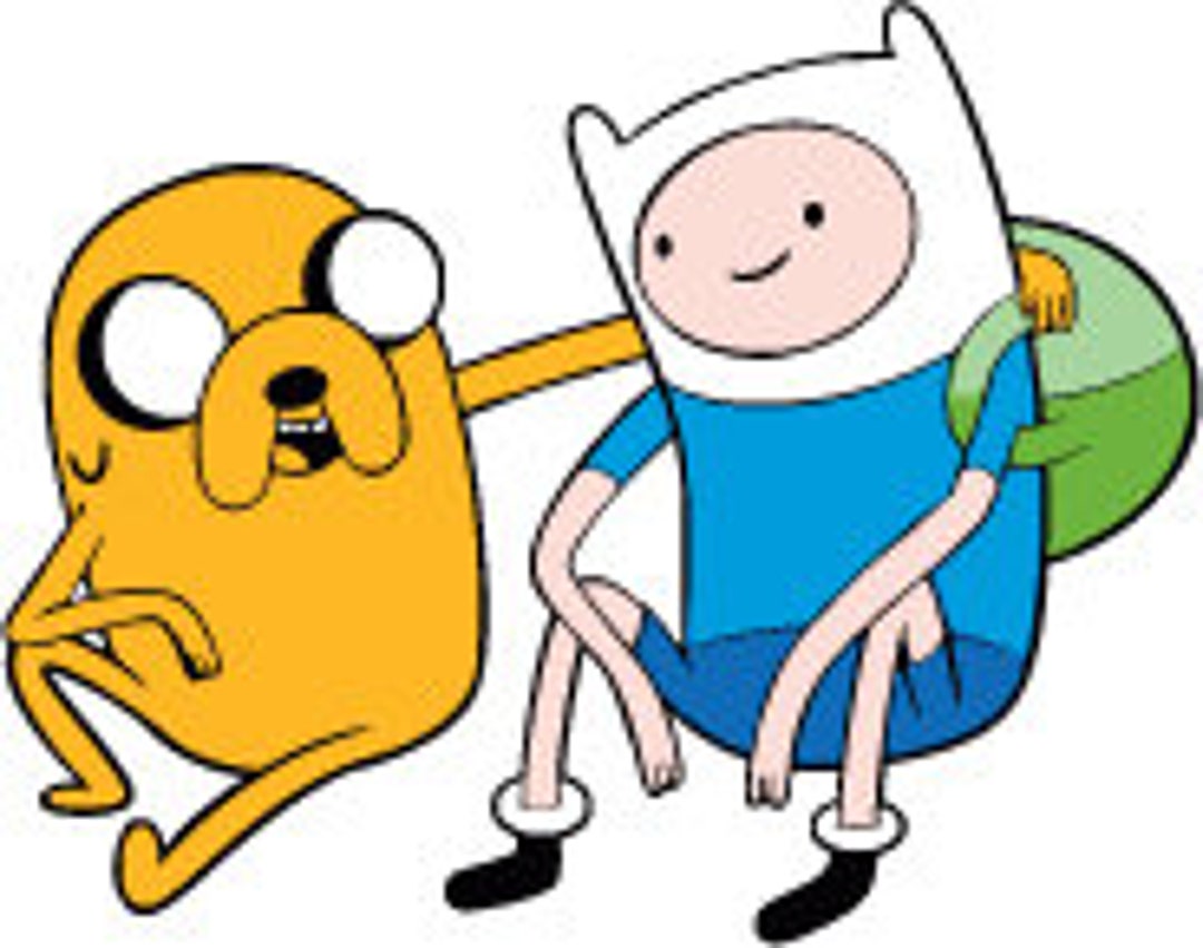 Adventure Time Decal Finn and Jake!!!!! 2 Pack - Etsy