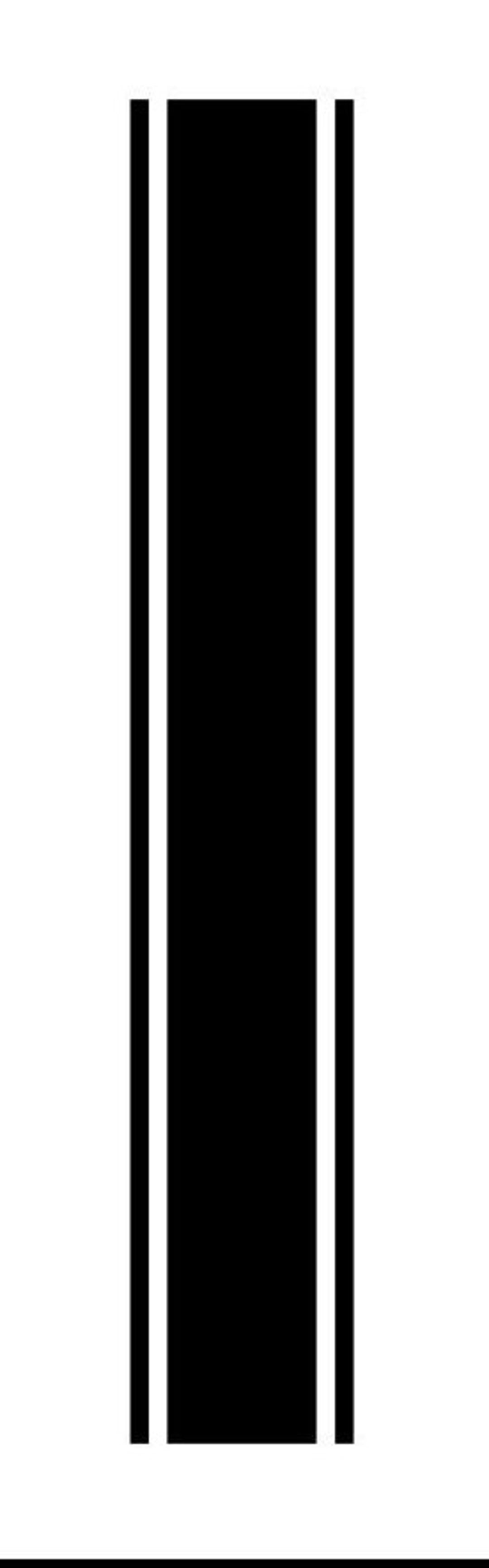 RACING STRIPE KIT Many Widths Available, 72" Sections - Etsy