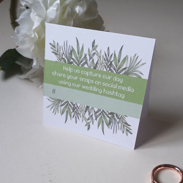 Hashtag Card - Etsy UK
