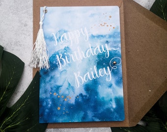 Ocean Birthday Card | Etsy