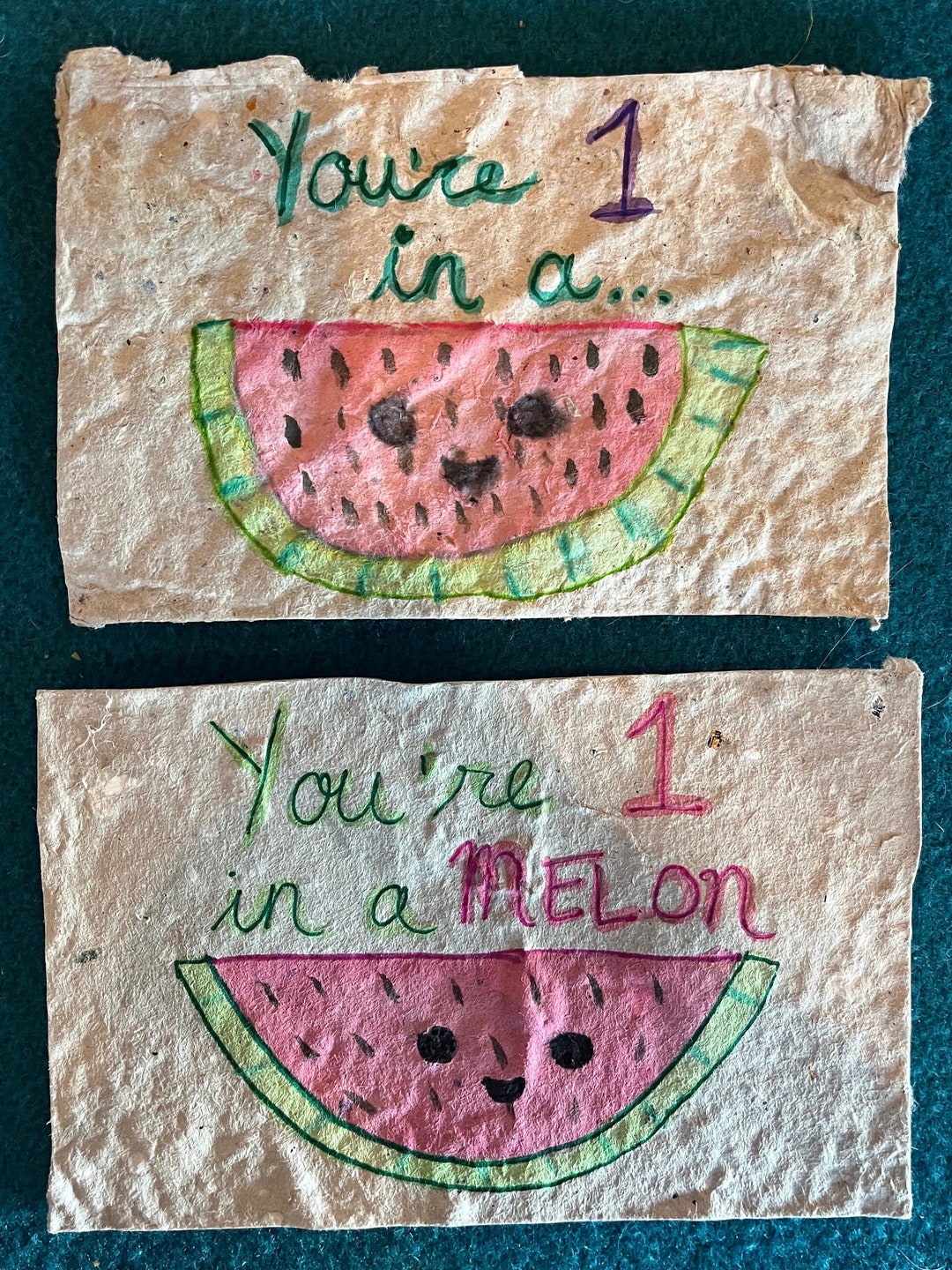 Recycled Paper Cards- Any Occasion - Etsy