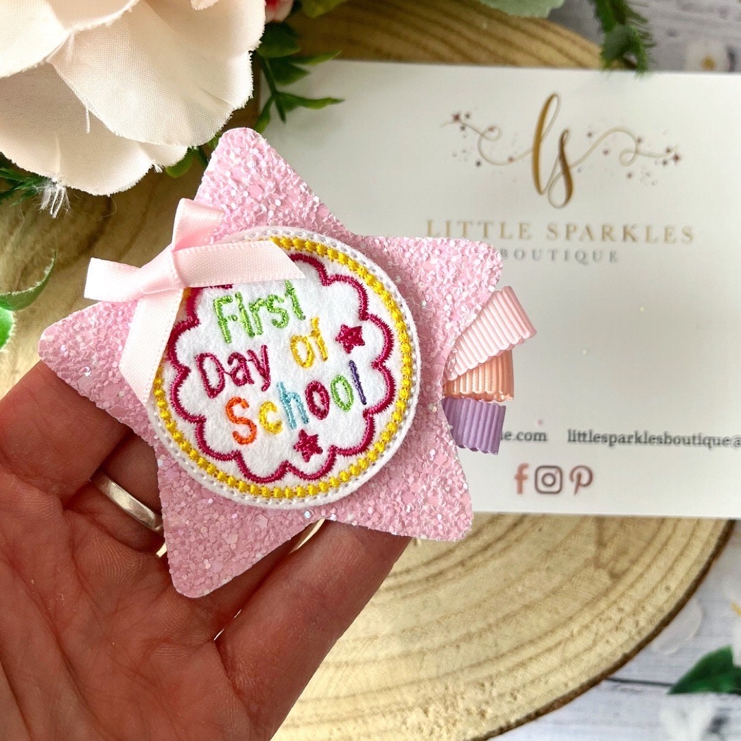 First Day of School Badge, First Day of School, School Badge, First Day ...