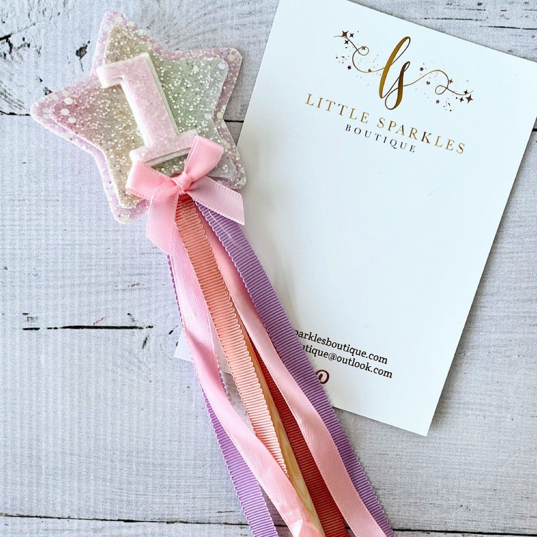 Rainbow Birthday Wand Birthday Wand Personalised Wand - Etsy UK