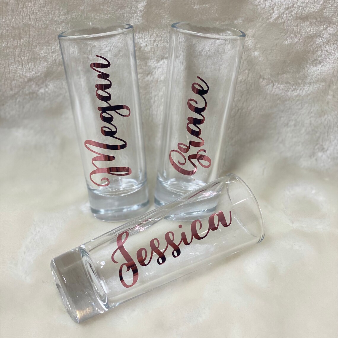 Personalized Shot Glasses Custom Shot Glasses Bridal Party - Etsy