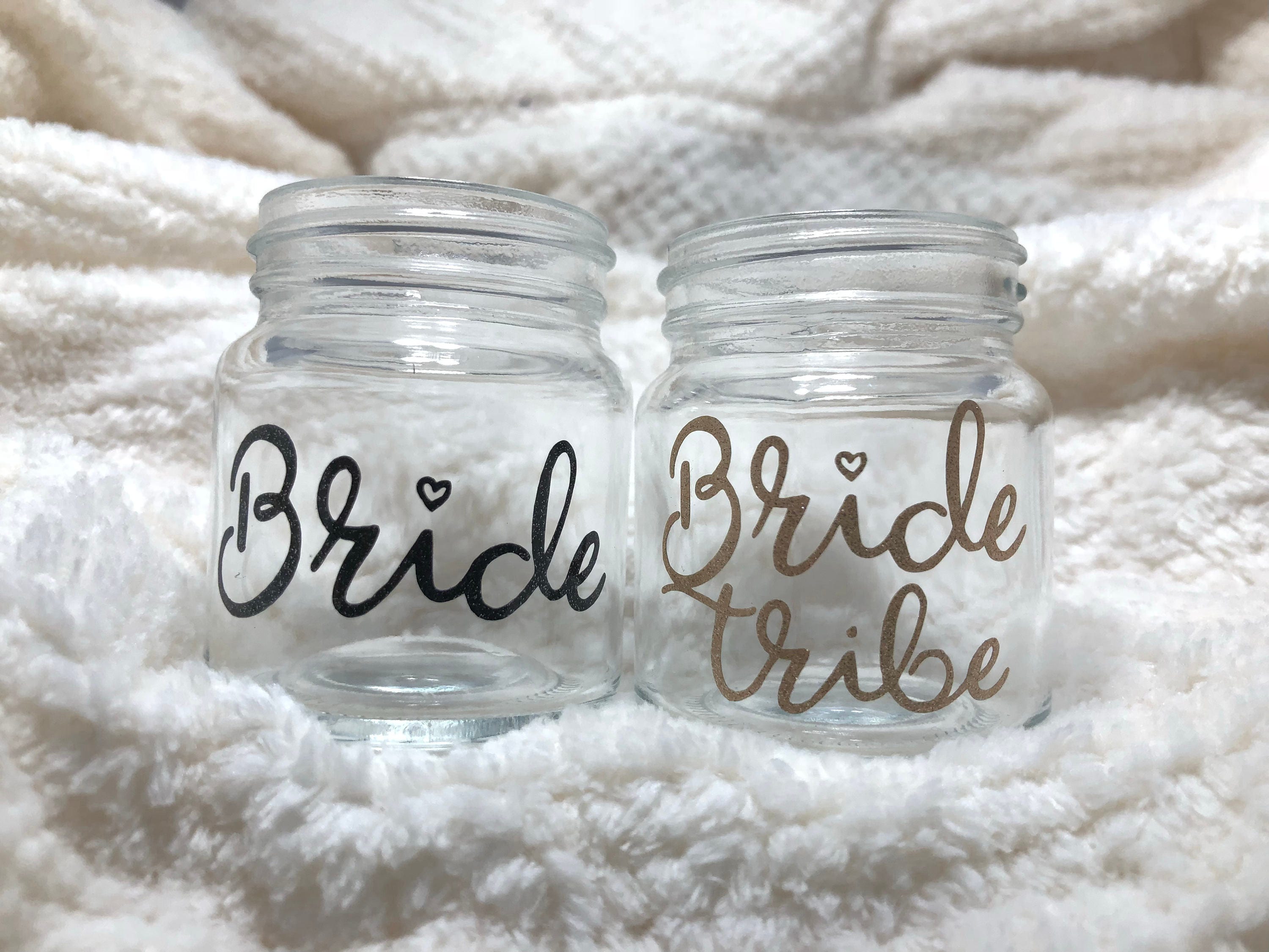 Mini Mason Jar Shot Glass Personalized Shot Glasses Bride | Etsy