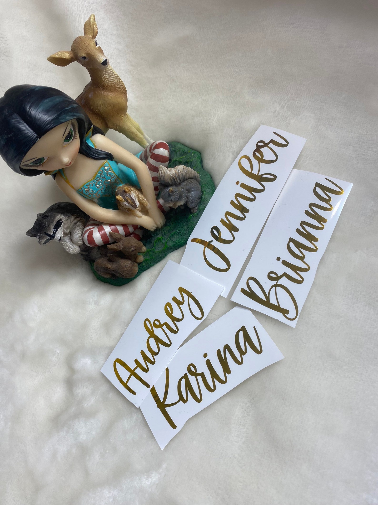 Personalizable Cursive Name Sticker Decals Tumbler Cup Decal - Etsy