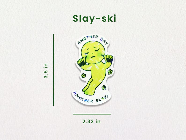Silly and Cute Meme Smiski Stickers | Glow-in-the-dark Holographic ...