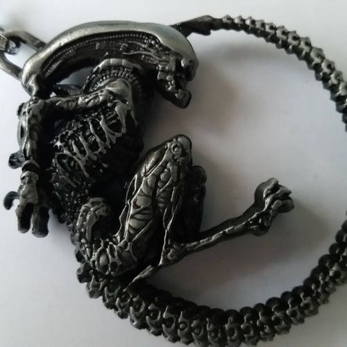 Alien Movie Keychain Alien Covenant Keychain Xenomorph Alien - Etsy