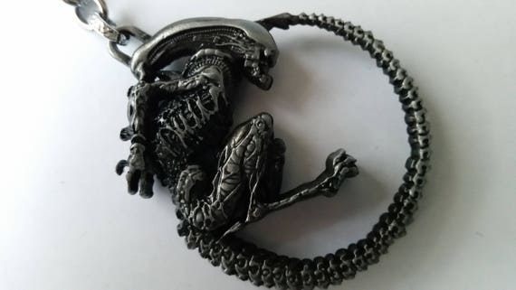 Alien Movie Keychain Alien Covenant Keychain Xenomorph Alien - Etsy
