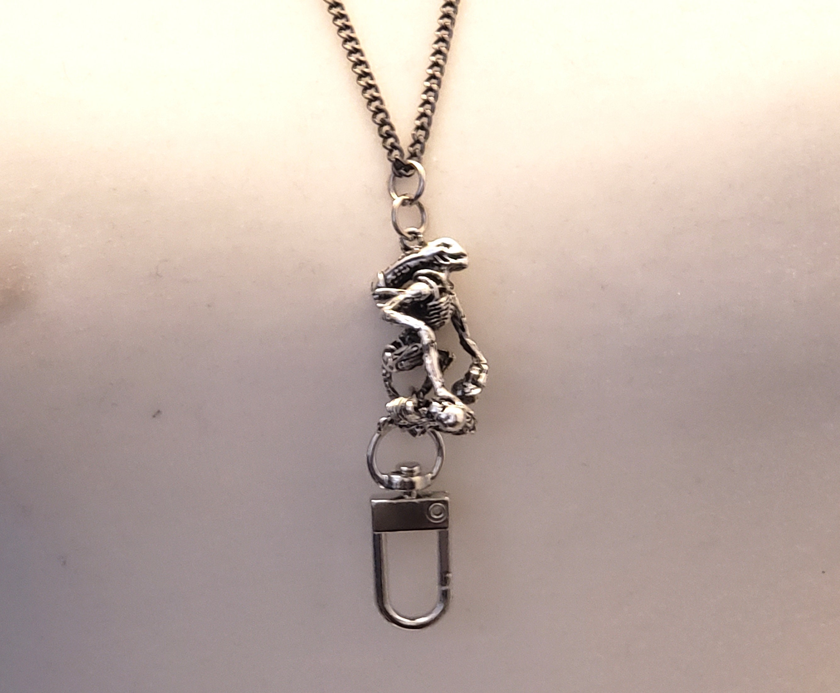 Alien Movie 3D Lanyard Alien Covenant Necklace Keychain - Etsy