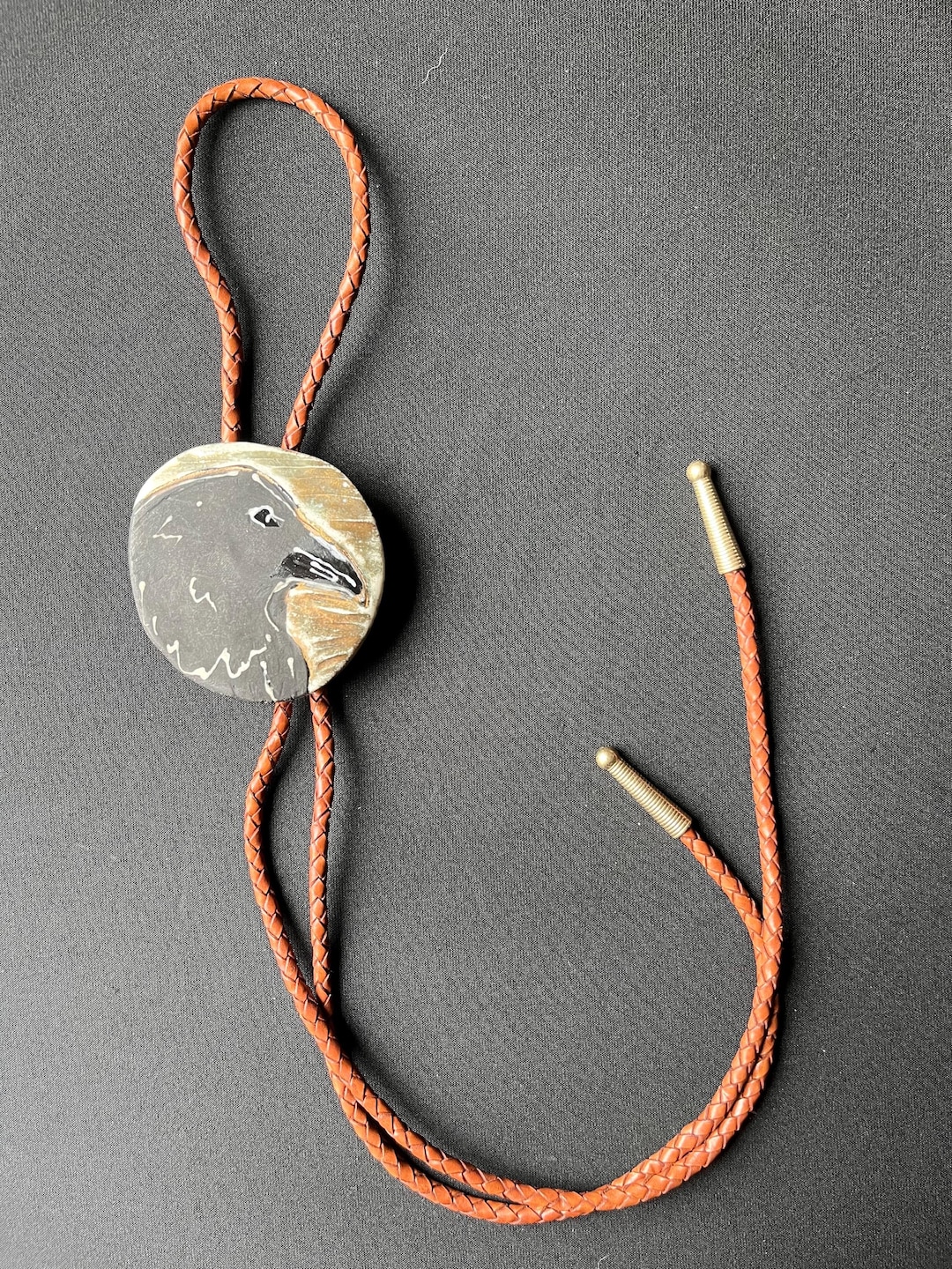 Crow Head Bolo Tie Western Country Mens Bolo Tie Vintage Cowboy Necktie ...