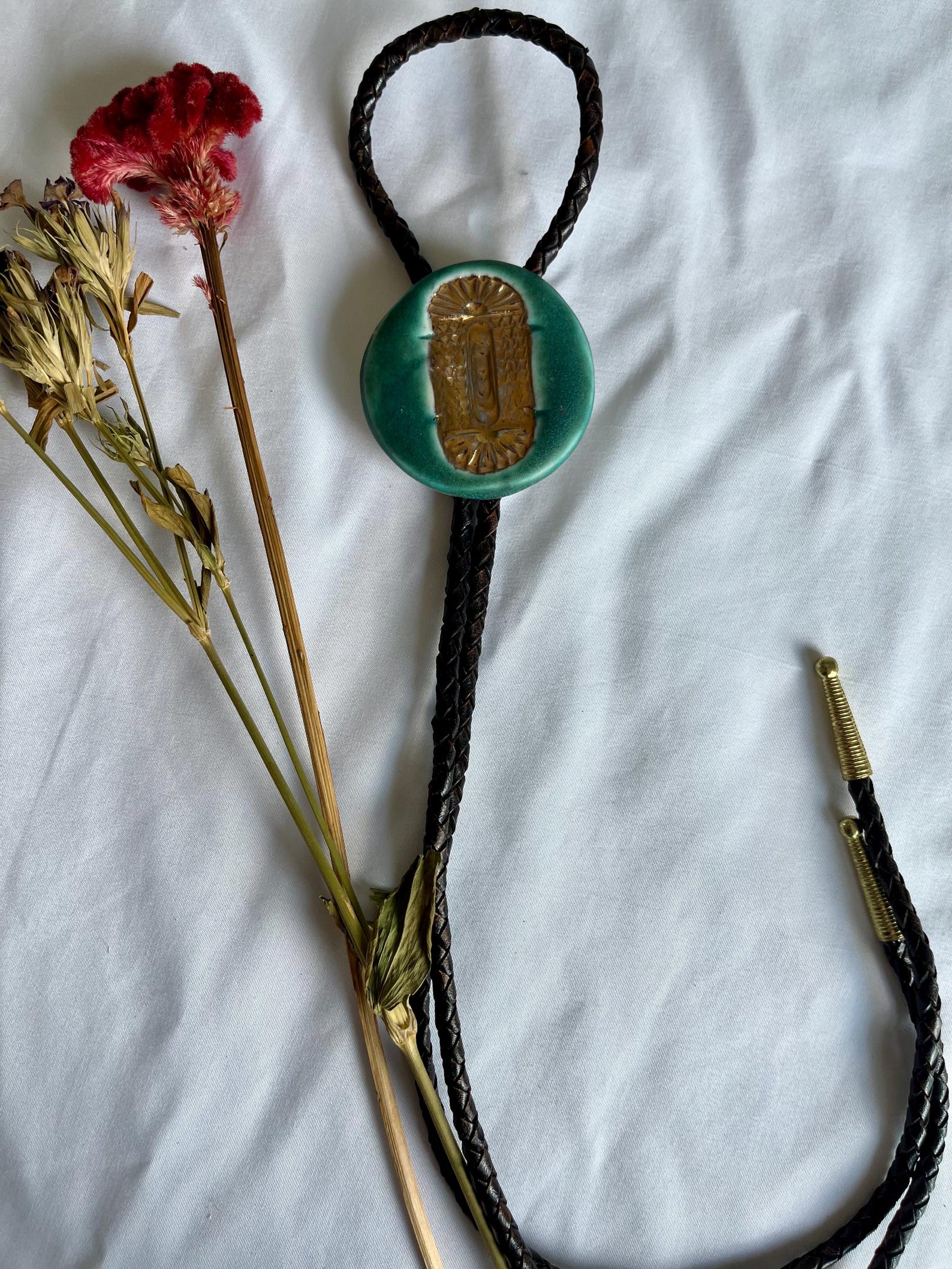 Geometric Bolo Tie Western Country Mens Bolo Tie Vintage Cowboy Necktie ...