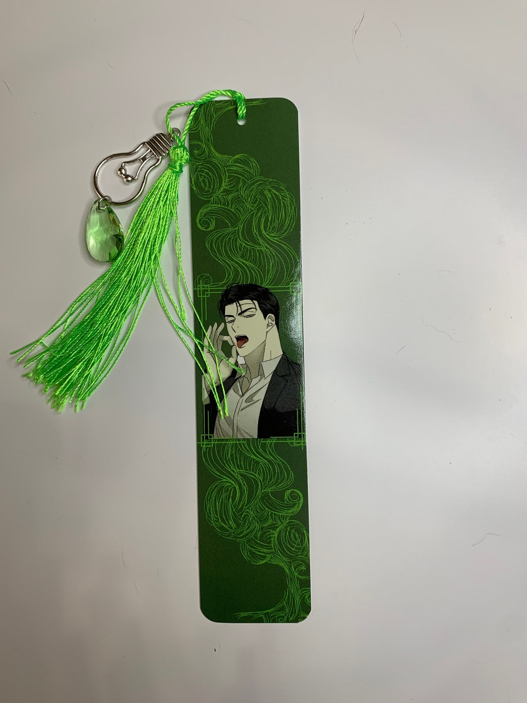 Green Light Bookmark - Etsy