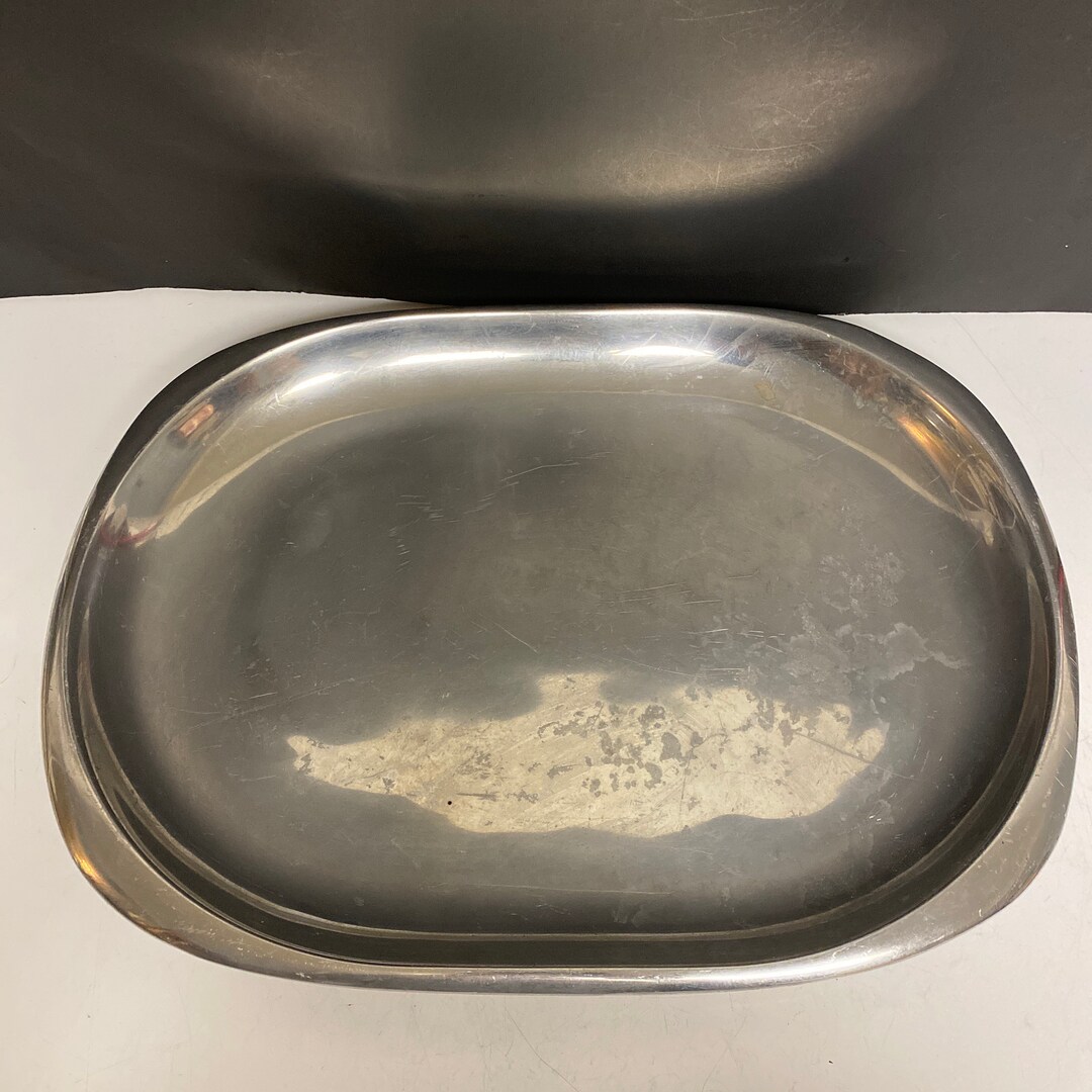 Nambé 550 Handmade Serving Tray Platter Dish Aluminum Alloy Metal New ...