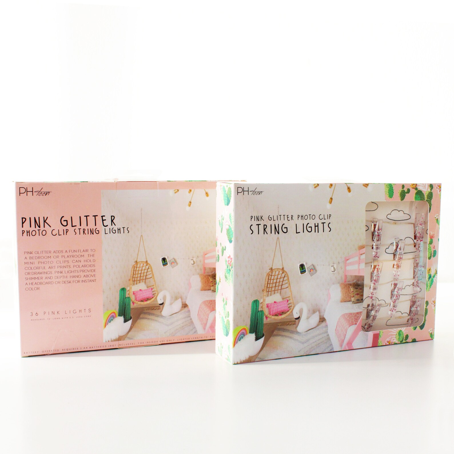 36 LED Rose Gold OR Dotted Pink Battery Operated Photo Clip - Etsy