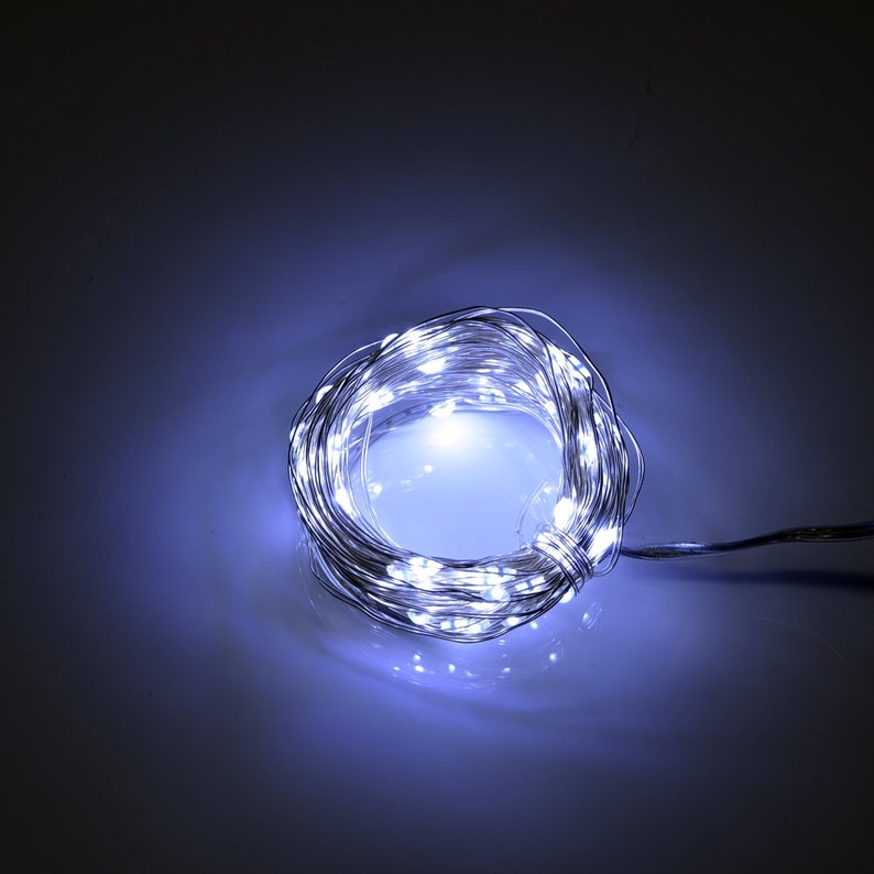 100 LED Fairy String Light Copper Lights USB Powered | Etsy