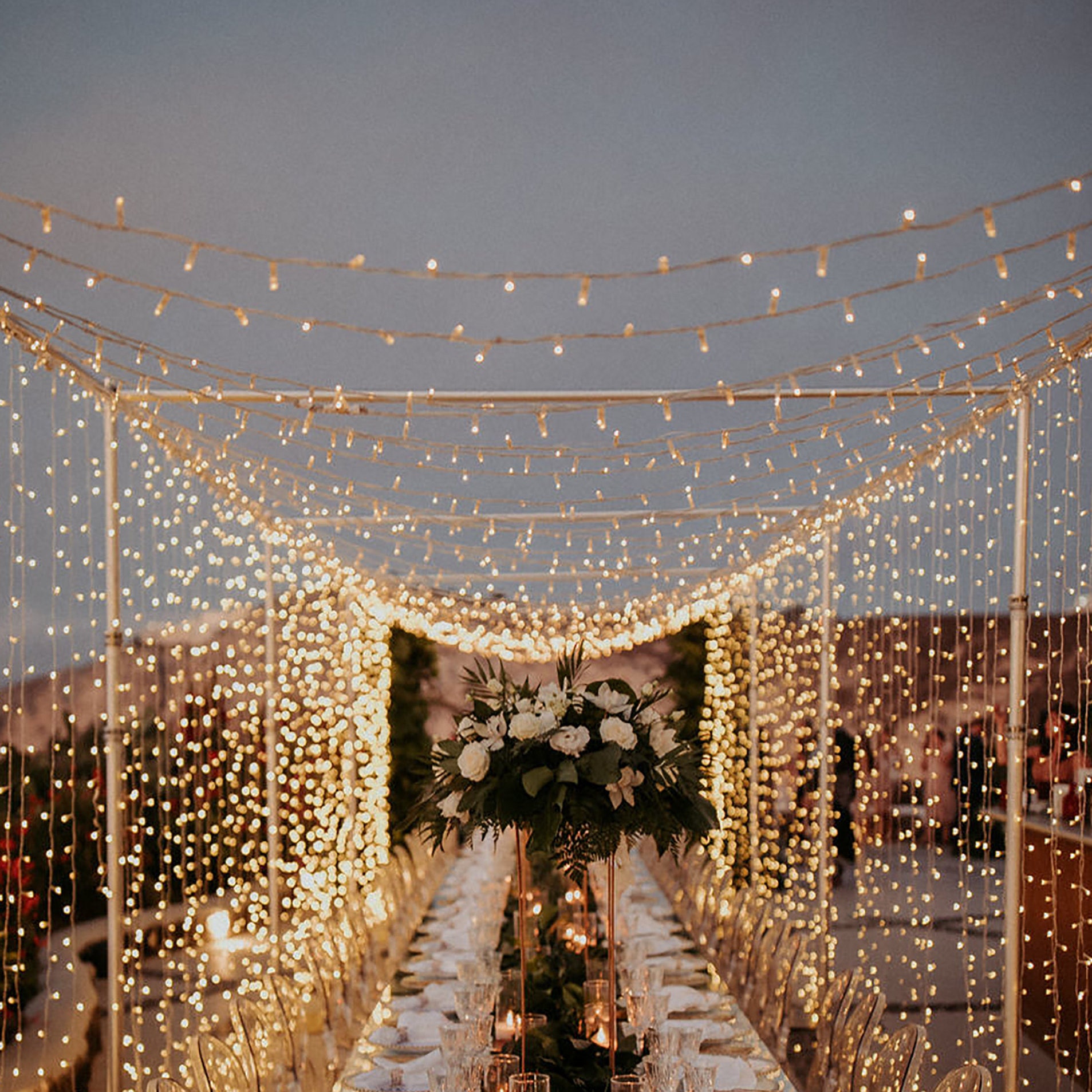 32 Feet 100 LED String Fairy Lights Wedding Garden Party Xmas - Etsy
