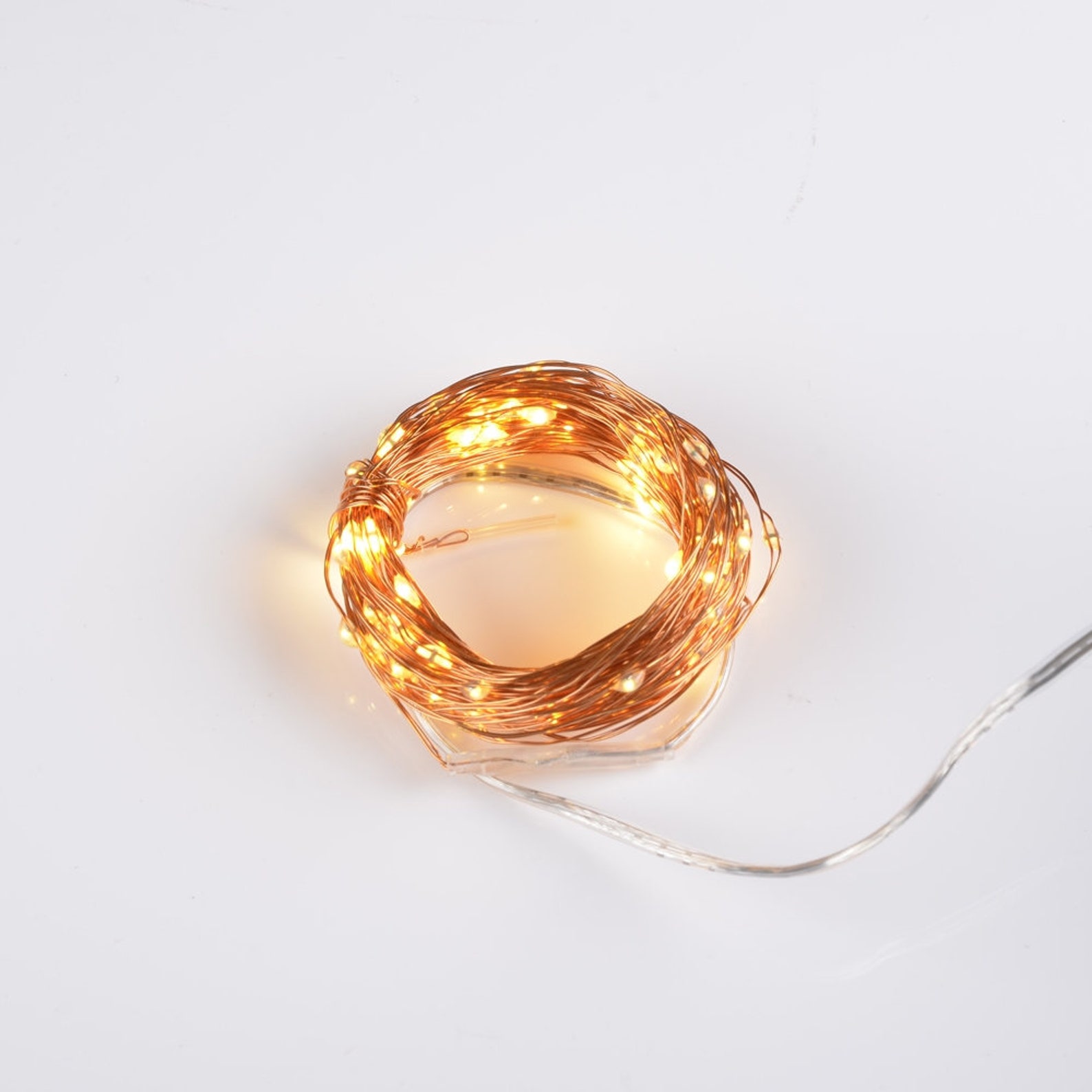 100 LED Fairy String Light Copper Lights USB Powered - Etsy