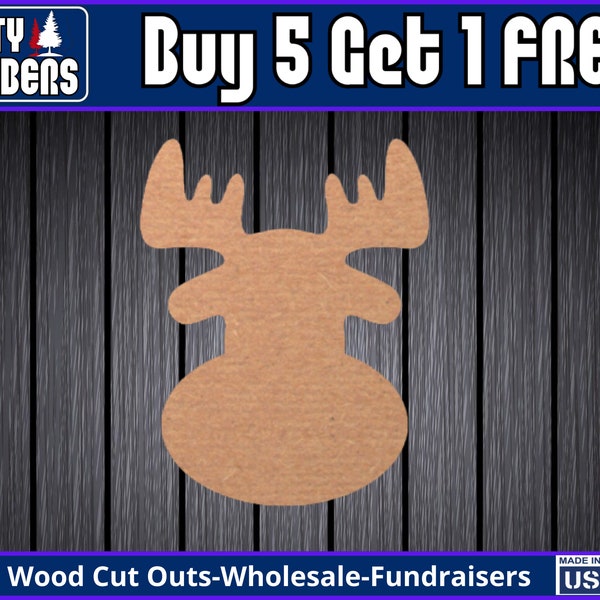 Reindeer Cut Outs - Etsy