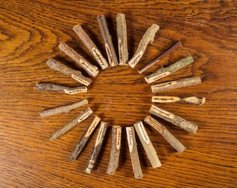 Drilled Celtic Tree Ogham Staves for Divination Talismans or - Etsy