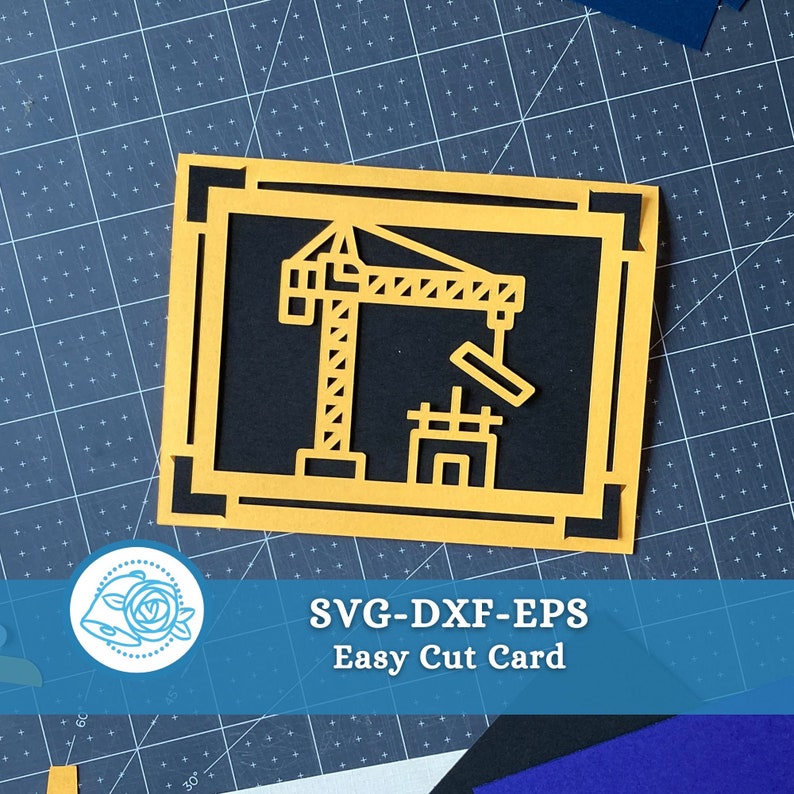 Construction Theme SVG Cut Card Bundle, VROOM Greeting Cards for Kids ...