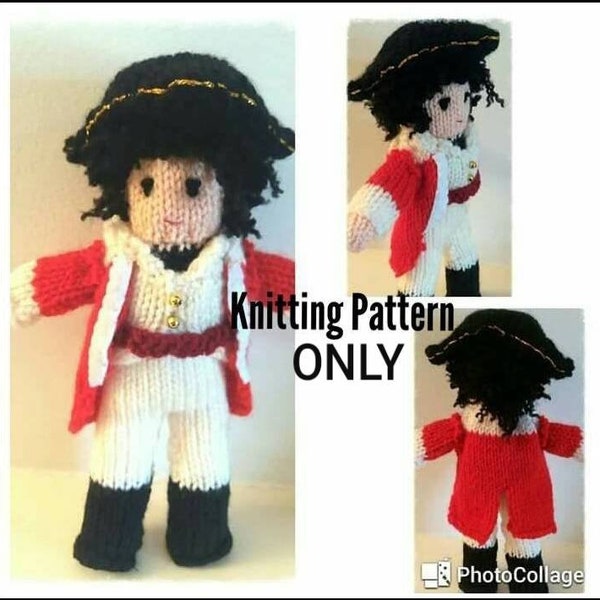 Knitting Pattern Soldier Doll - Etsy