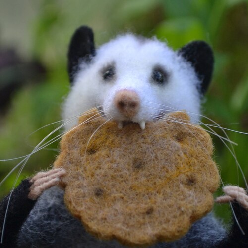 Needle Felted Possum MADE TO ORDER Felt Animals Felted Mouse - Etsy Canada