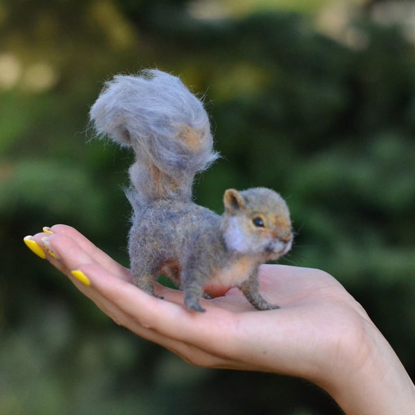 Felted Squirrel - Etsy