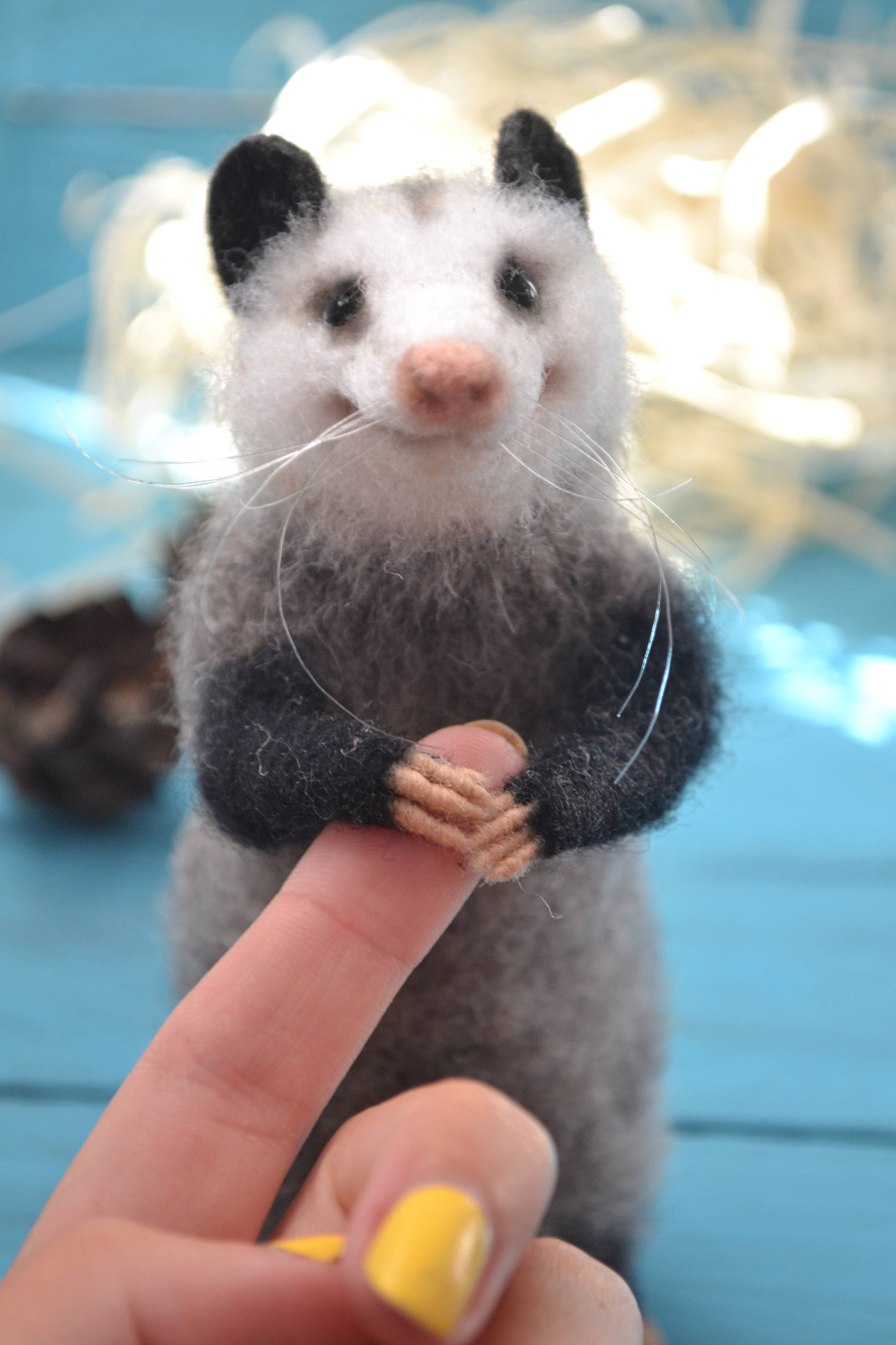 Needle Felted Possum MADE TO ORDER Felt Animals Felted Mouse - Etsy Canada