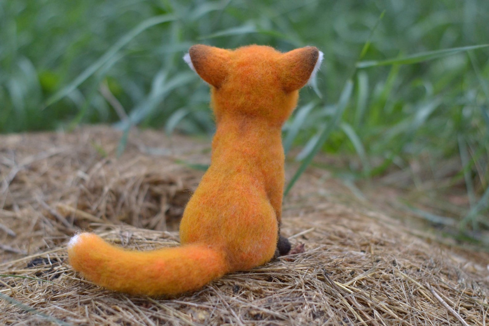Fox Felted MADE TO ORDER Needle Felted Fox Toy Gift Felt - Etsy
