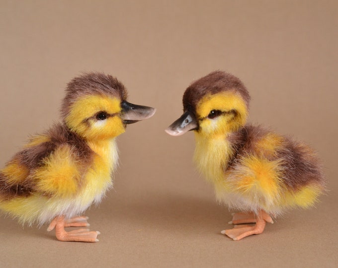 Plush Duckling MADE TO ORDER, Realistic Animals, Plushie Duck, Stuffed ... Plush Duckling MADE TO ORDER, Realistic Animals, Plushie Duck, Stuffed ...