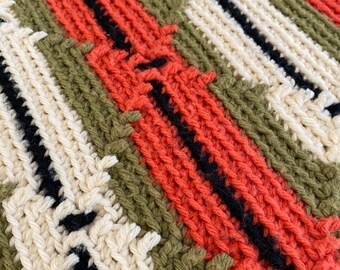 Fringe Afghan - Etsy