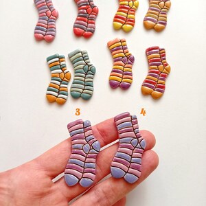 Sock Handmade Ceramic Brooch - Etsy