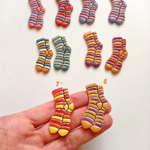 Sock Handmade Ceramic Brooch - Etsy