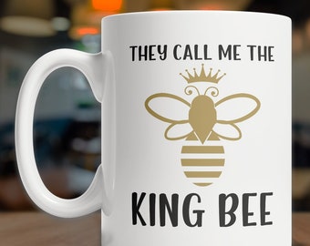 Beekeeper King Bee Coffee Mug - Etsy