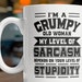 Grumpy Old Woman Mug | Grumpy Old Woman Gift | Grouchy Old Lady Mug ...