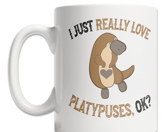 Cute Platypus Mug - Etsy